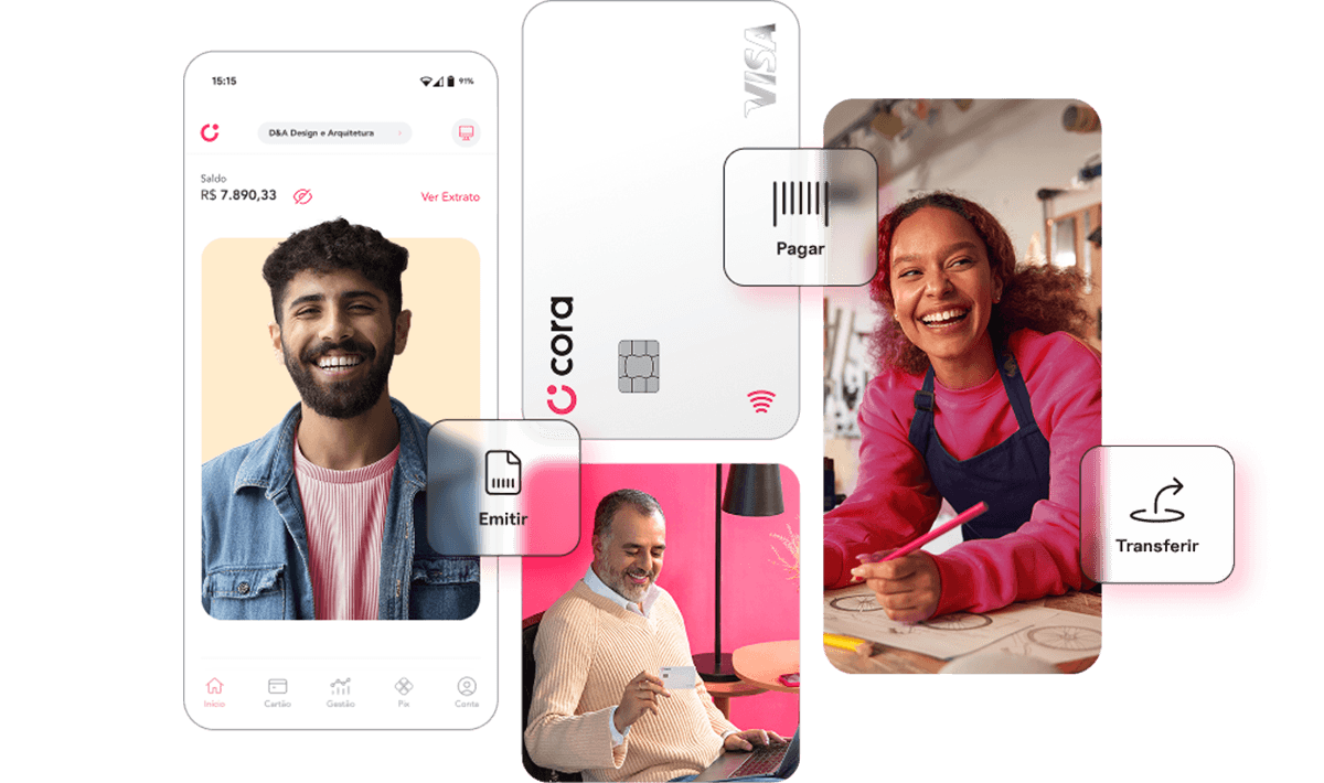 Cora - Conta Digital PJ sem Taxas e com Gestão Financeira Simplificada